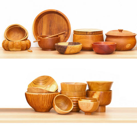 Unique Handcrafted Wooden Plates - Rainforest Bowls